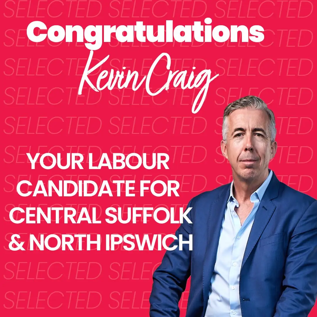 Kevin Craig has been selected as Labour’s Parliamentary candidate for ...